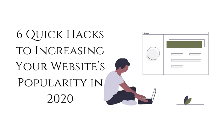 Increase your Website Popularity / Built a website in 2021